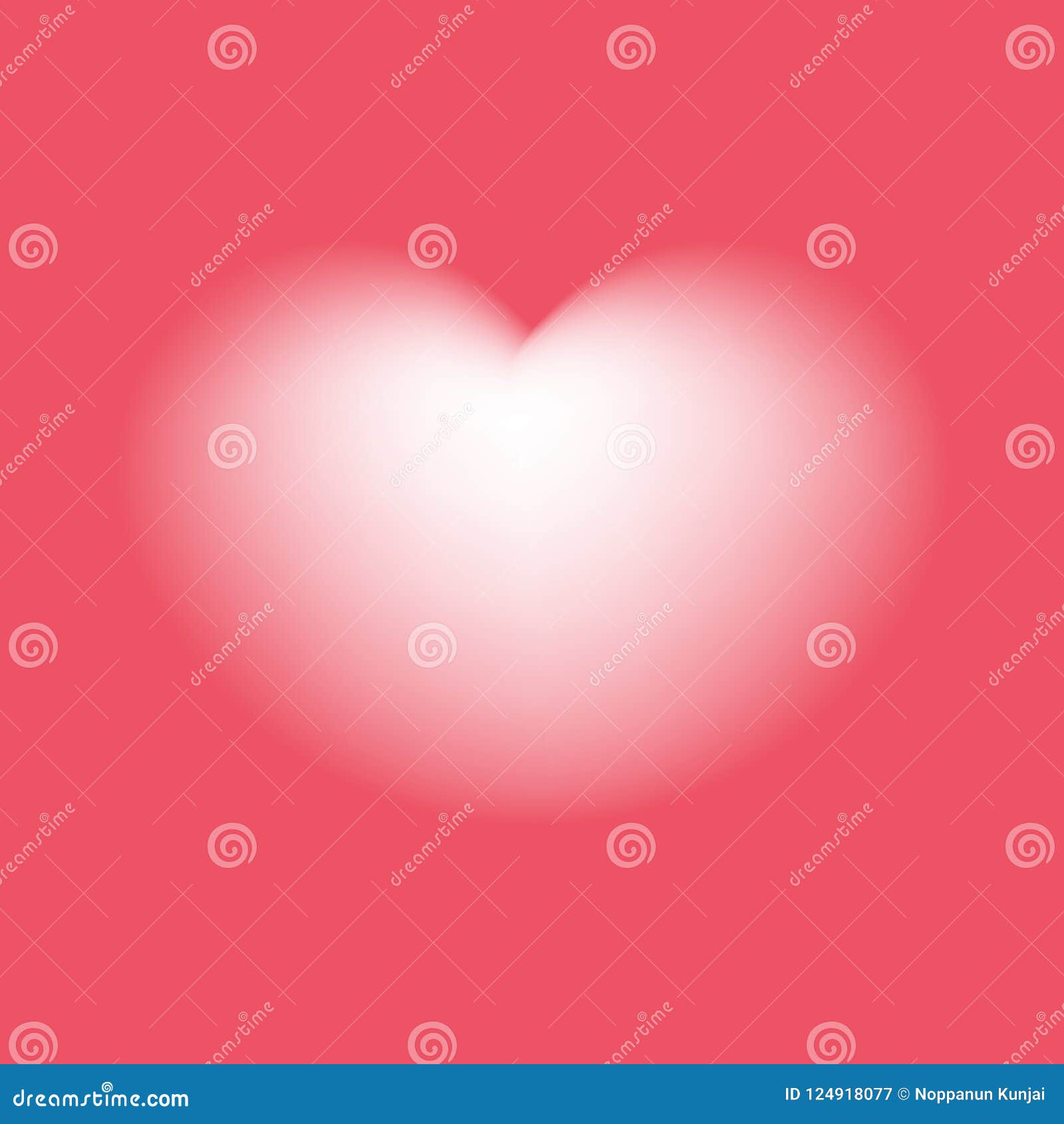 Abstract White Heart on Red Background. Stock Vector - Illustration of ...