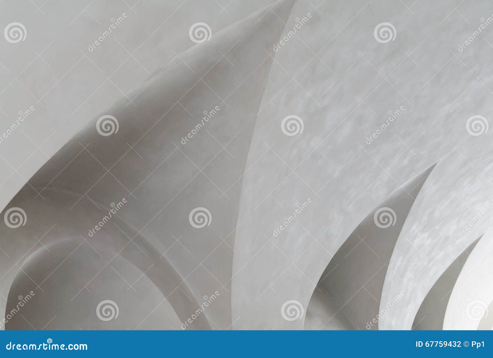 Abstract White Interior Ceiling Stock Photo - Image of perspective ...