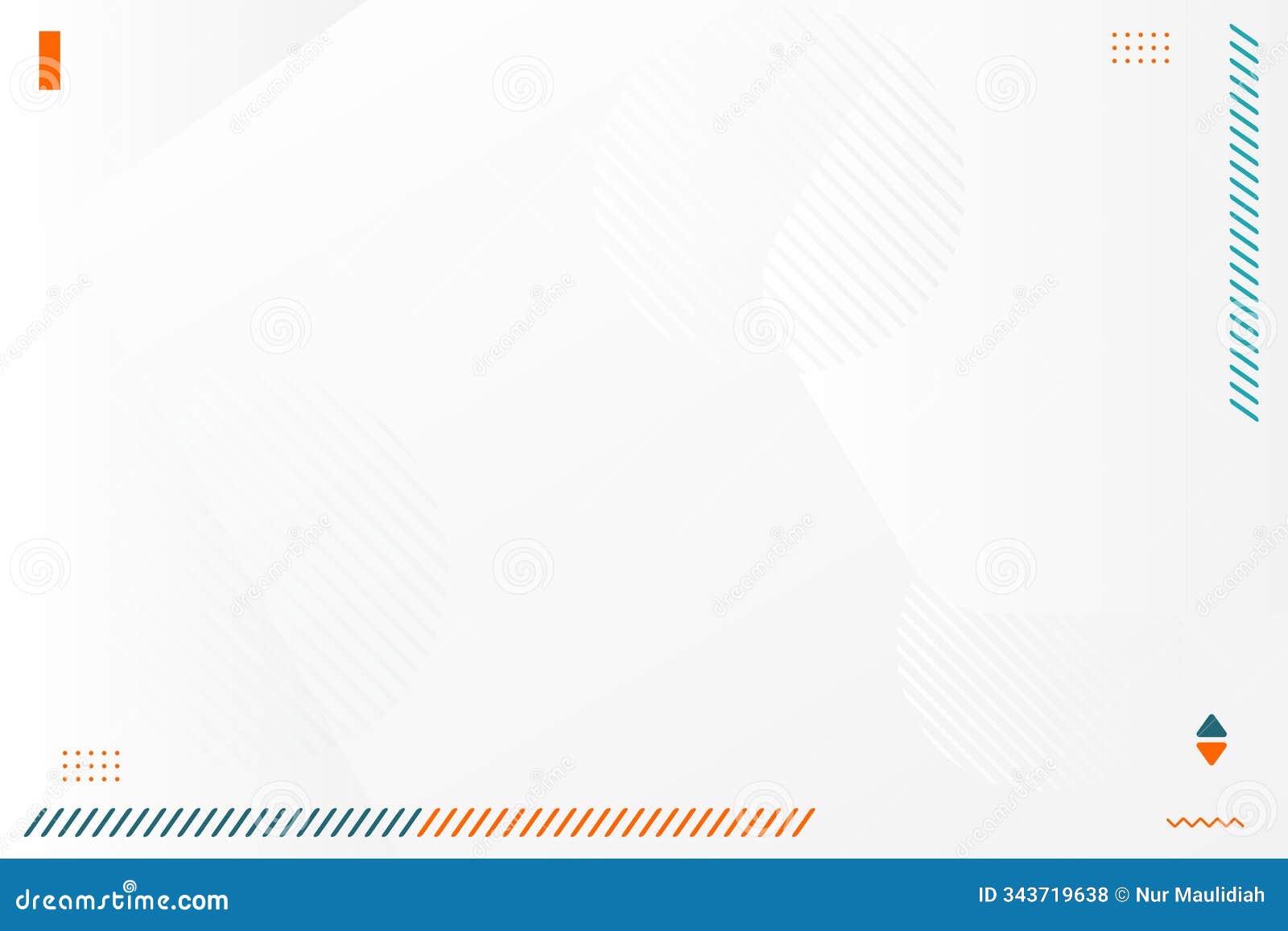 Abstract White Landscape Background Template Stock Vector ...