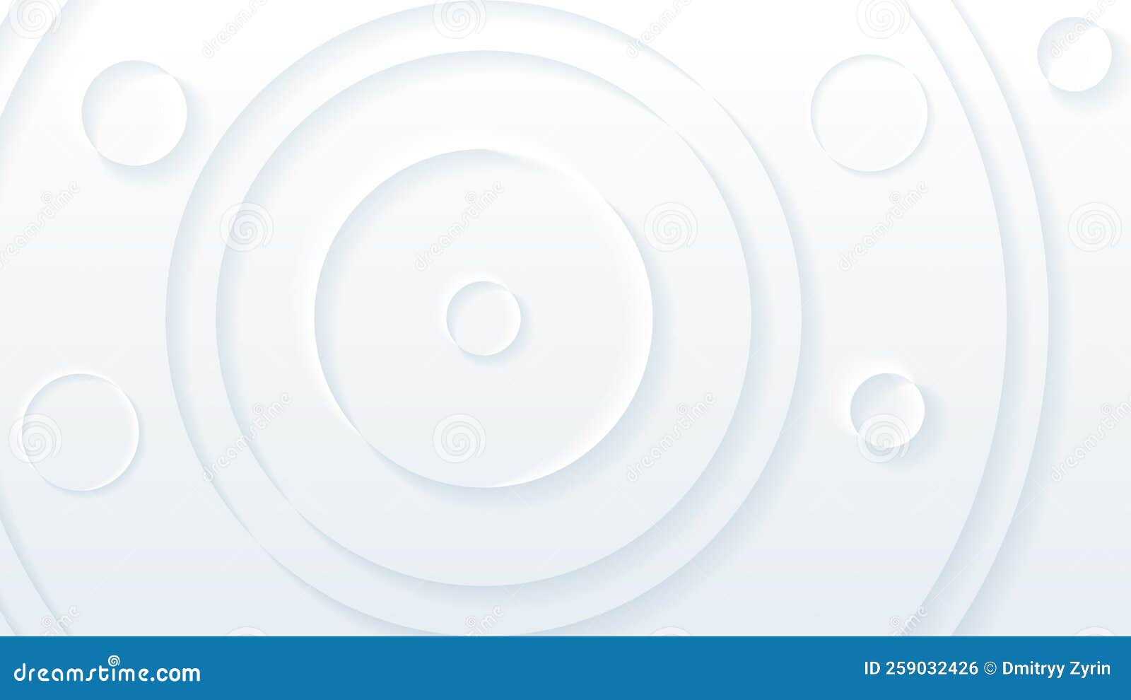 Abstract White Light Minimal Material Modern Background with Round ...