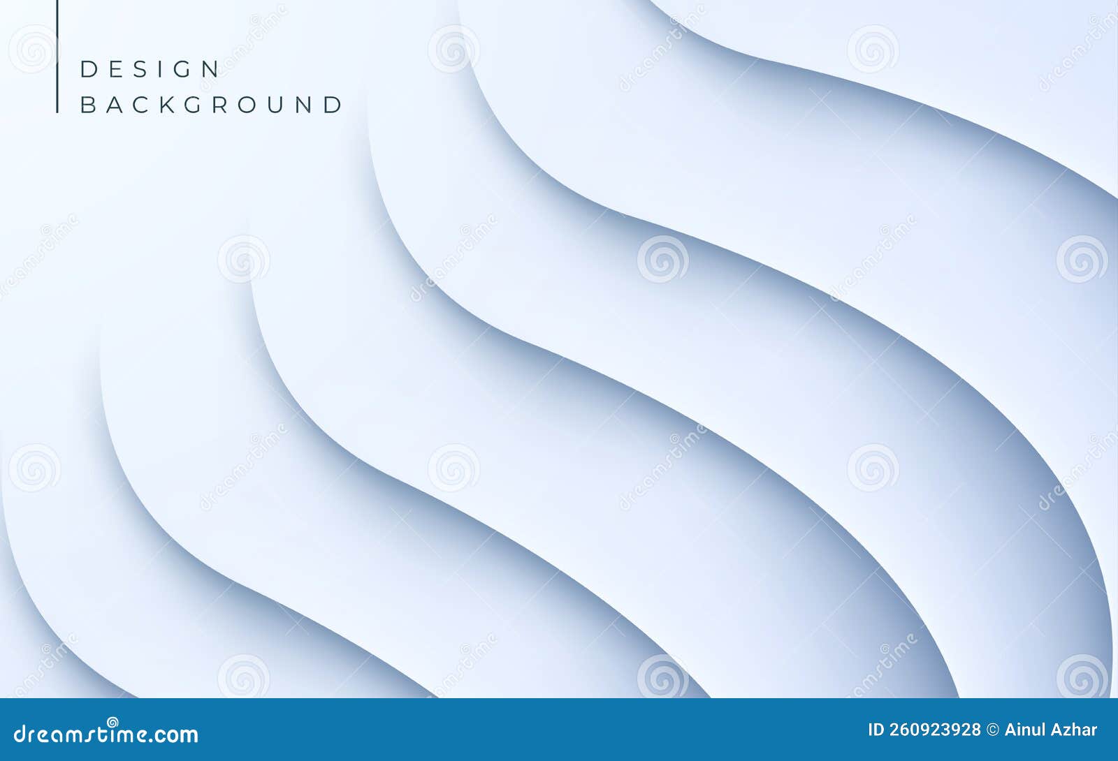 Abstract White Light Shadow Dimension Curve Wavy Layers Background ...