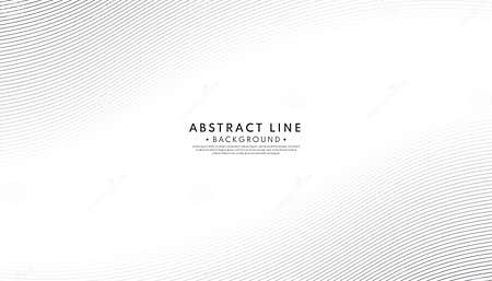 Abstract White Line Pattern Background. Minimalist Style Concept ...