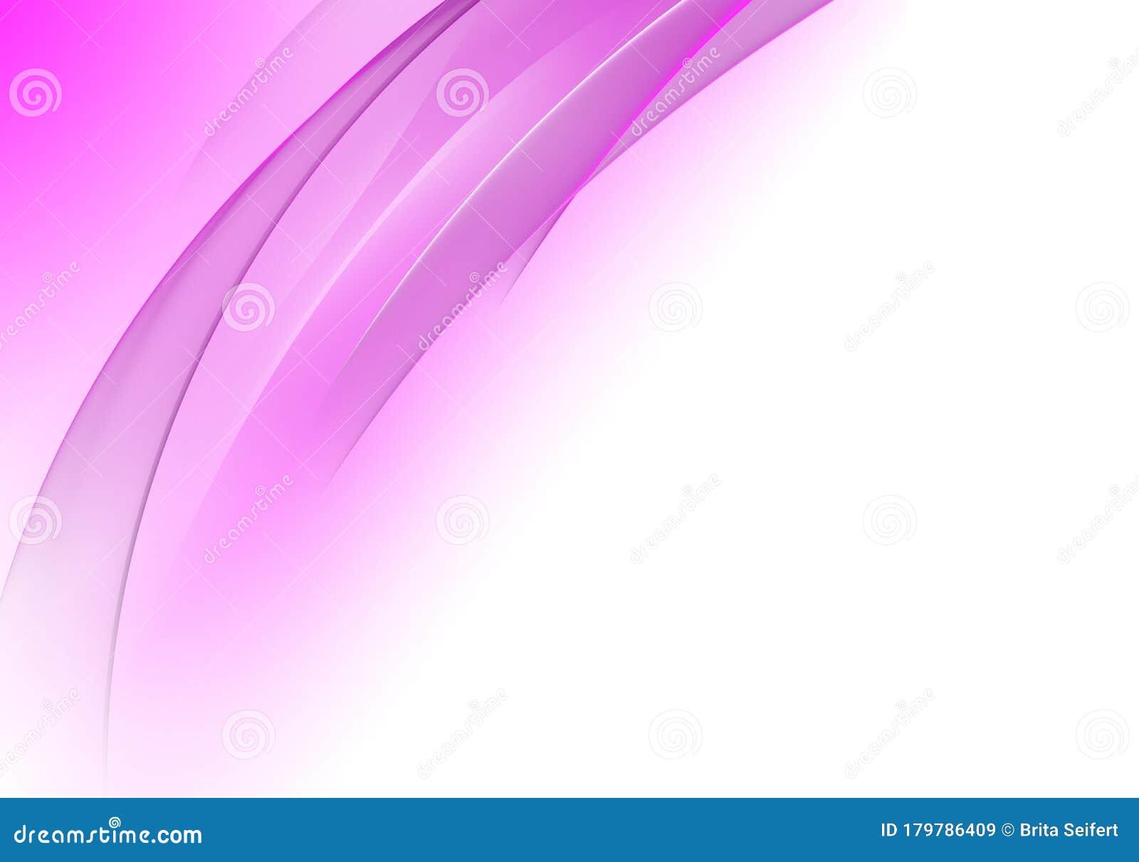 Abstract White and Magenta Background Waves. Bright Abstract Background ...