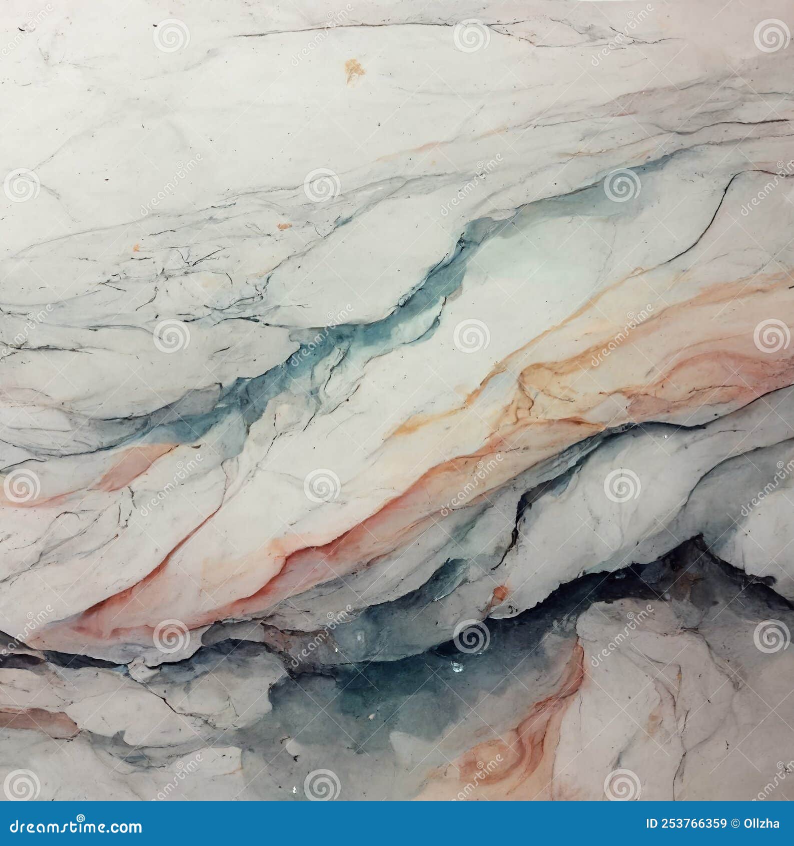 Abstract White Marble Colour Details Background Stock Illustration ...