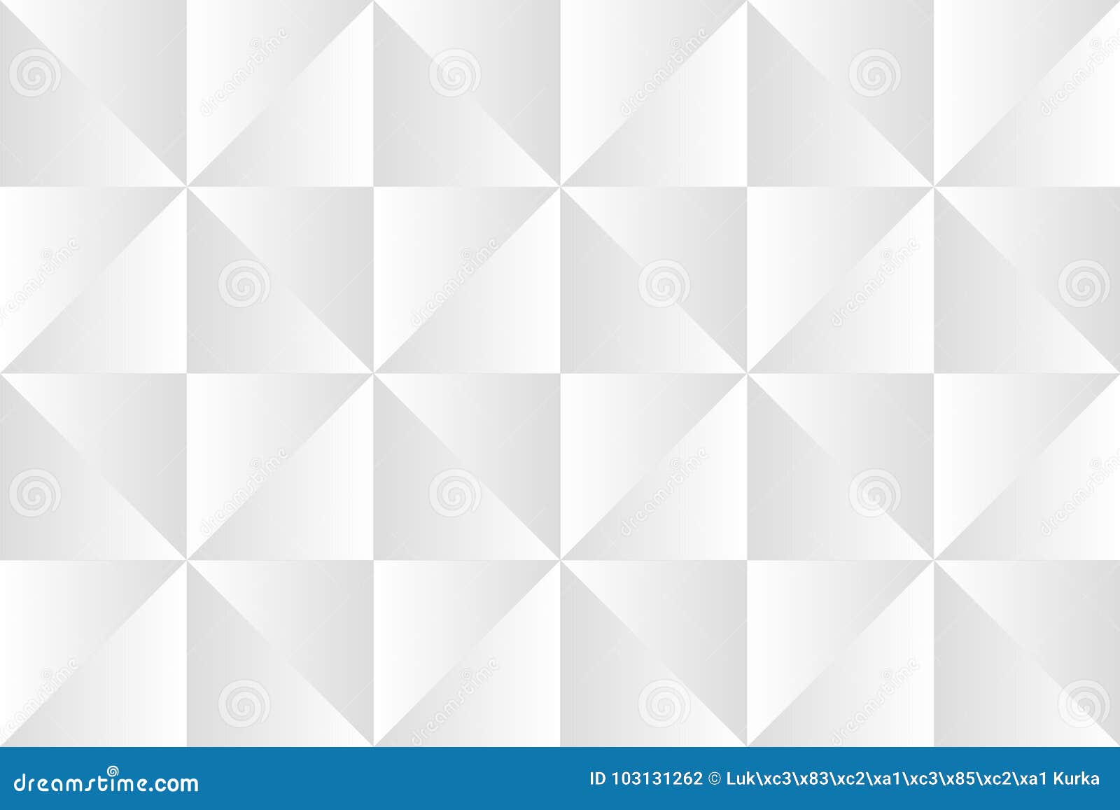 Abstract White Minimalistic Pattern, Geometric Triangles Stock Vector ...