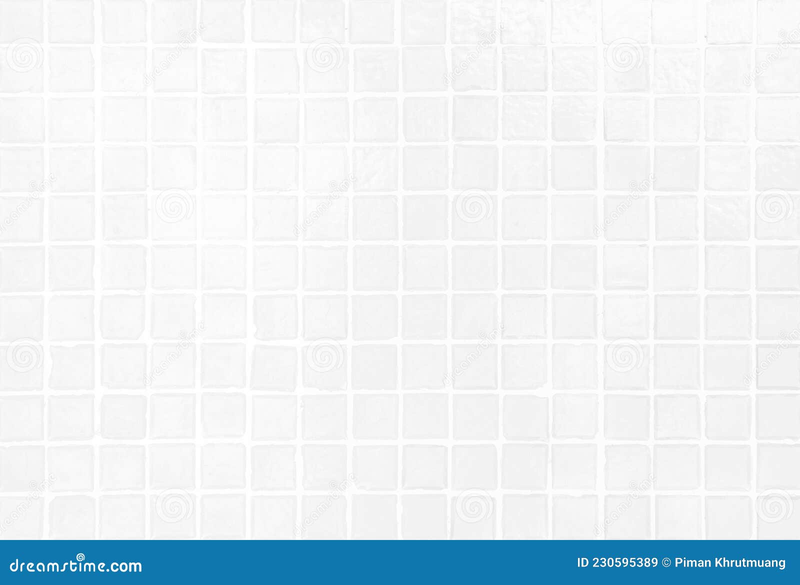 Abstract White Mosaic Tile Texture Background Stock Image Image Of