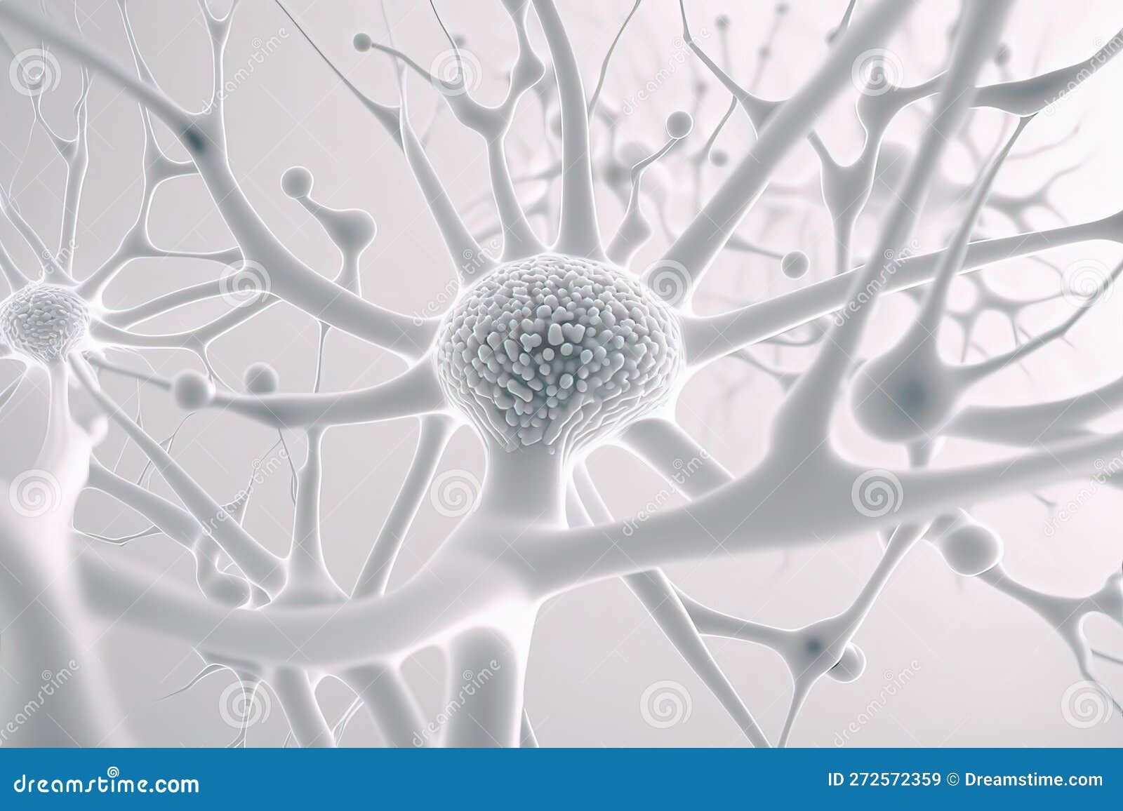 Abstract White Neurons Pattern, White Theme, Solid White Background ...