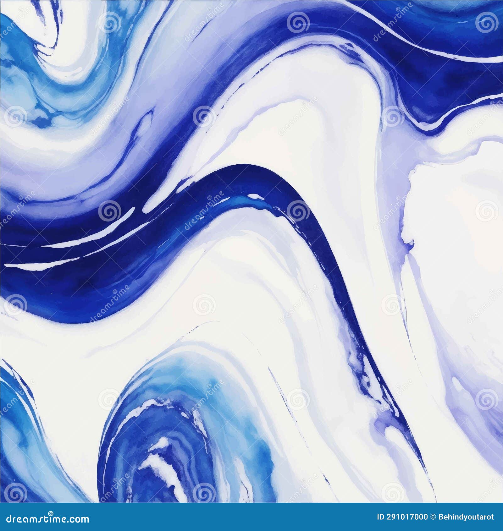 Abstract White Paint Background with Marble Pattern, Water Color, Blue ...