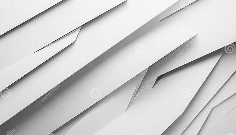 Abstract White Paper Design with Sharp Angles and Layered Texture in a ...