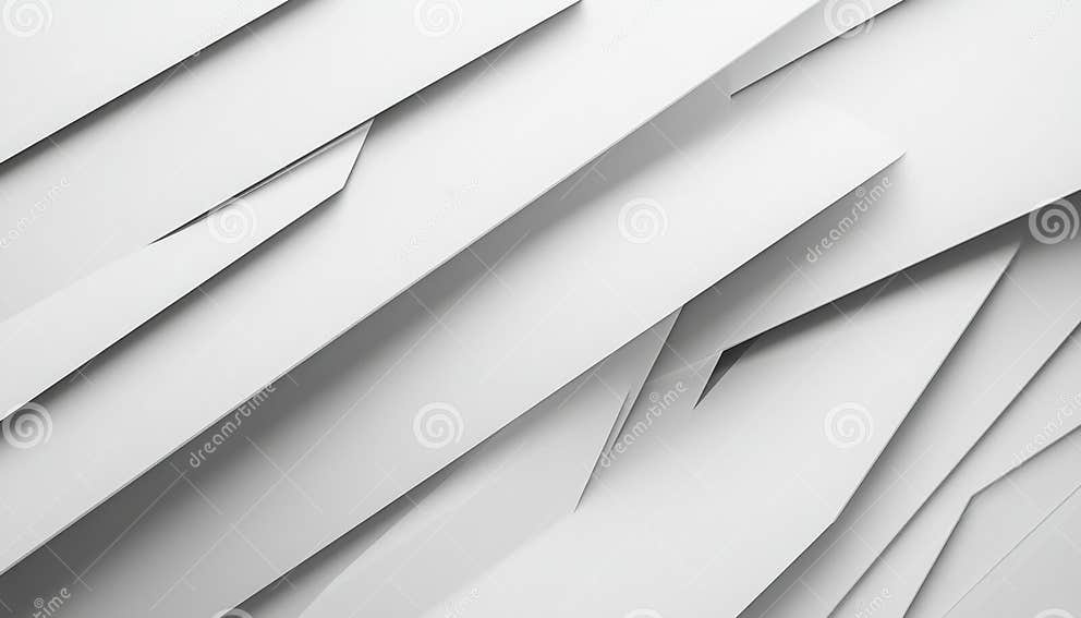 Abstract White Paper Design with Sharp Angles and Layered Texture in a ...