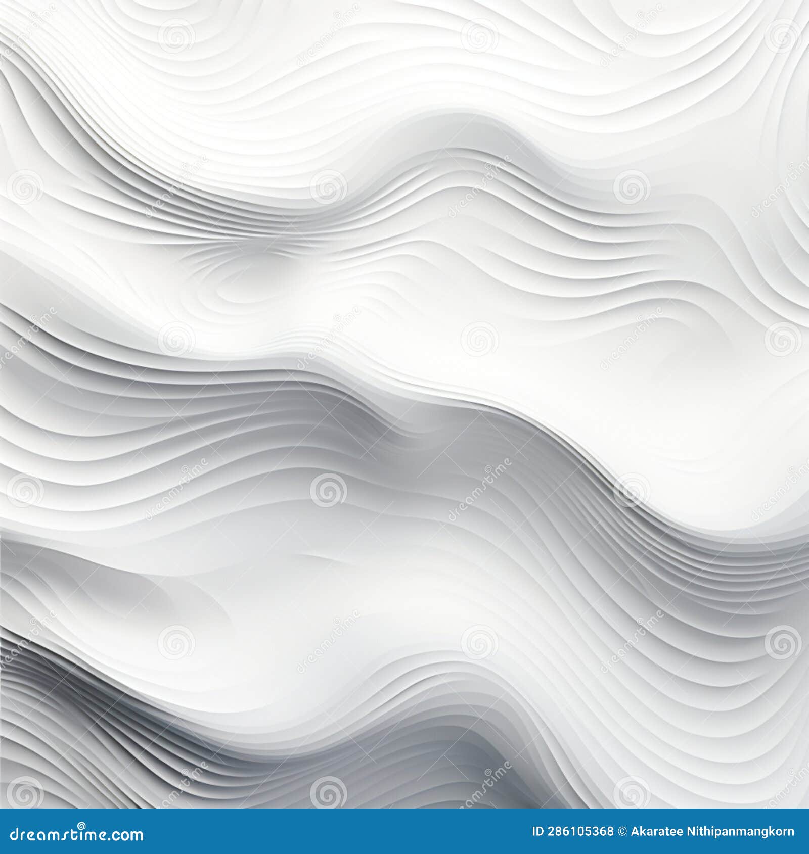 Abstract White Paper Wave Curve Lines Design, Luxury Texture with ...