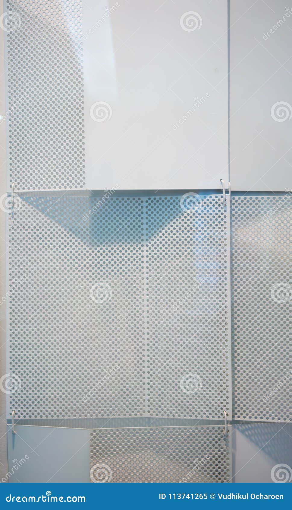 Abstract White Pattern Design Partition for Interior Decoration. Stock ...