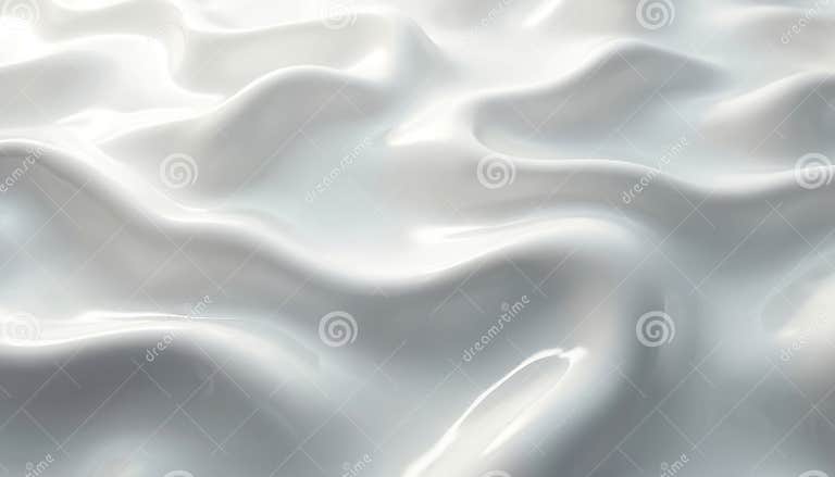 Abstract White Plastic Texture Background. Molded Meld Elastic Balloon ...