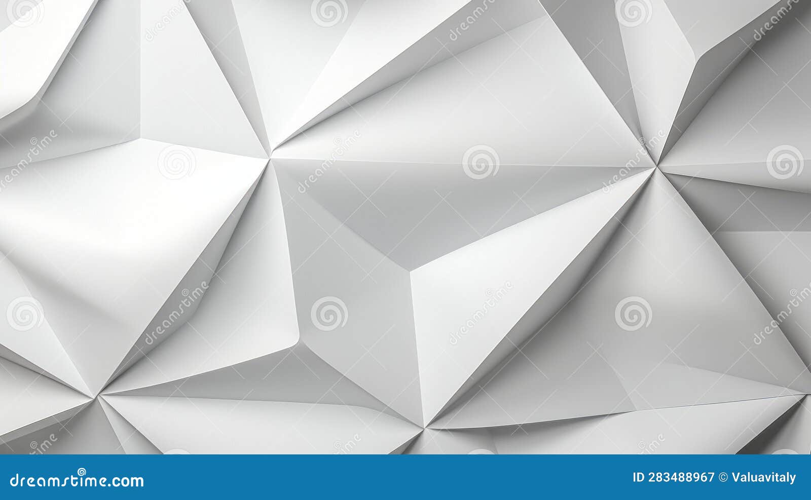 Abstract White Polygonal Background Texture. Low Poly White Wall. White ...