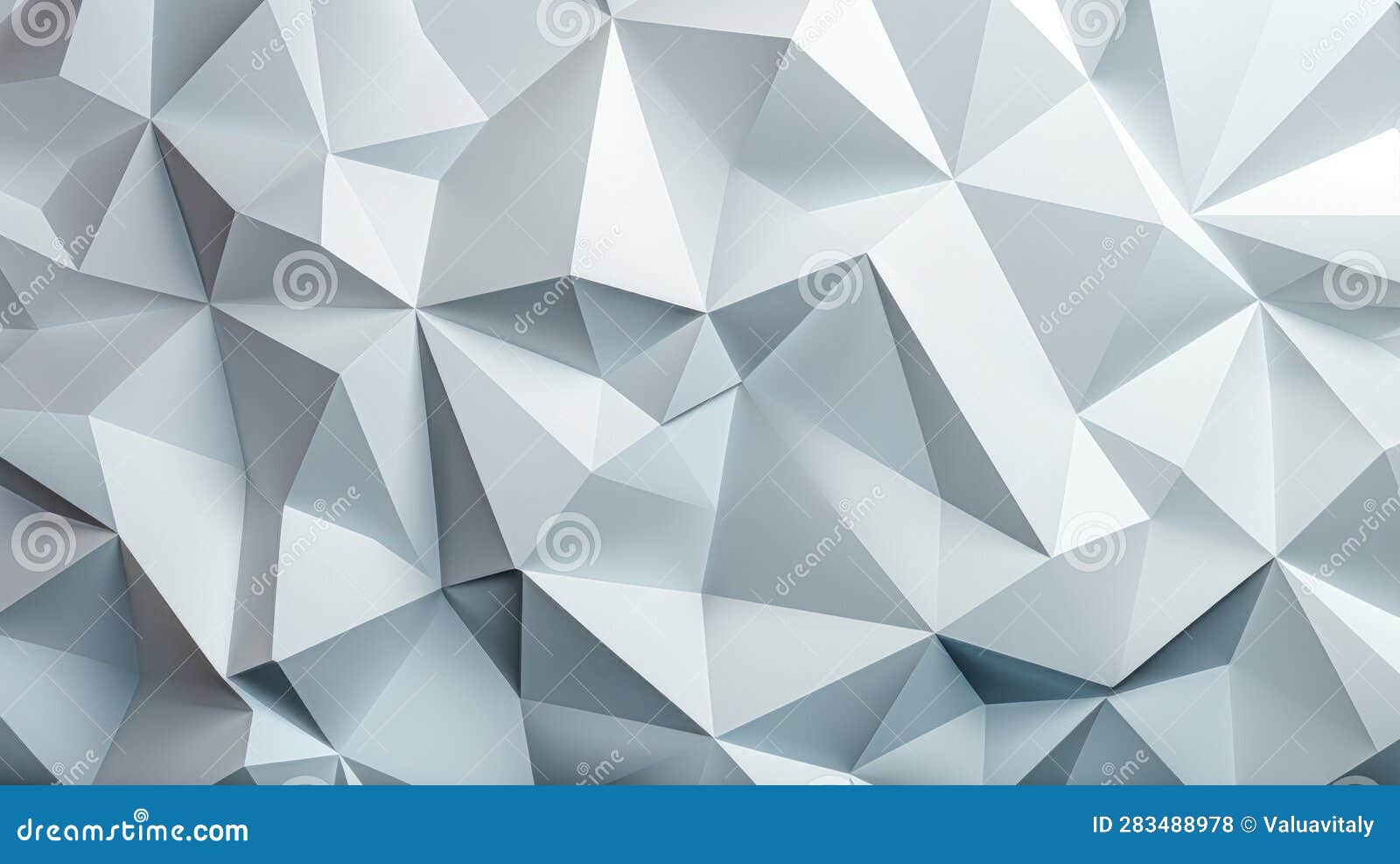 Abstract White Polygonal Background Texture. Low Poly White Wall. White ...