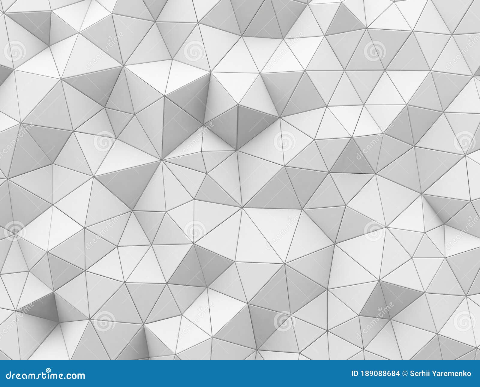 Abstract White Polygonal Background. Triangle Texture Stock ...