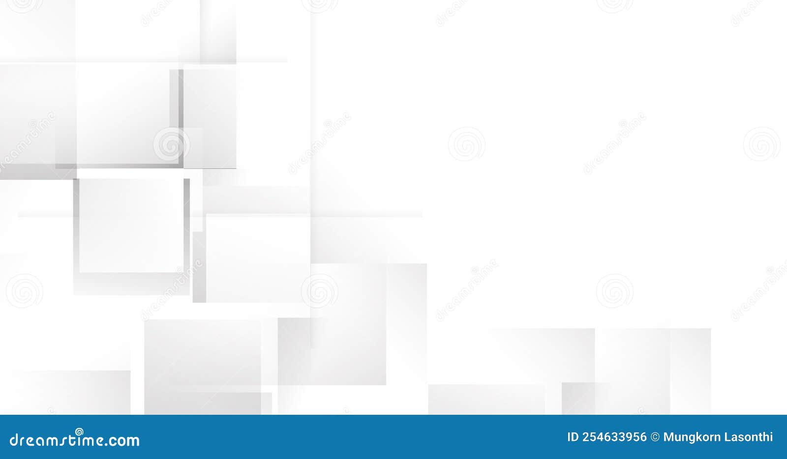 Abstract White Rectangles Geometric Elegant Background. Vector ...