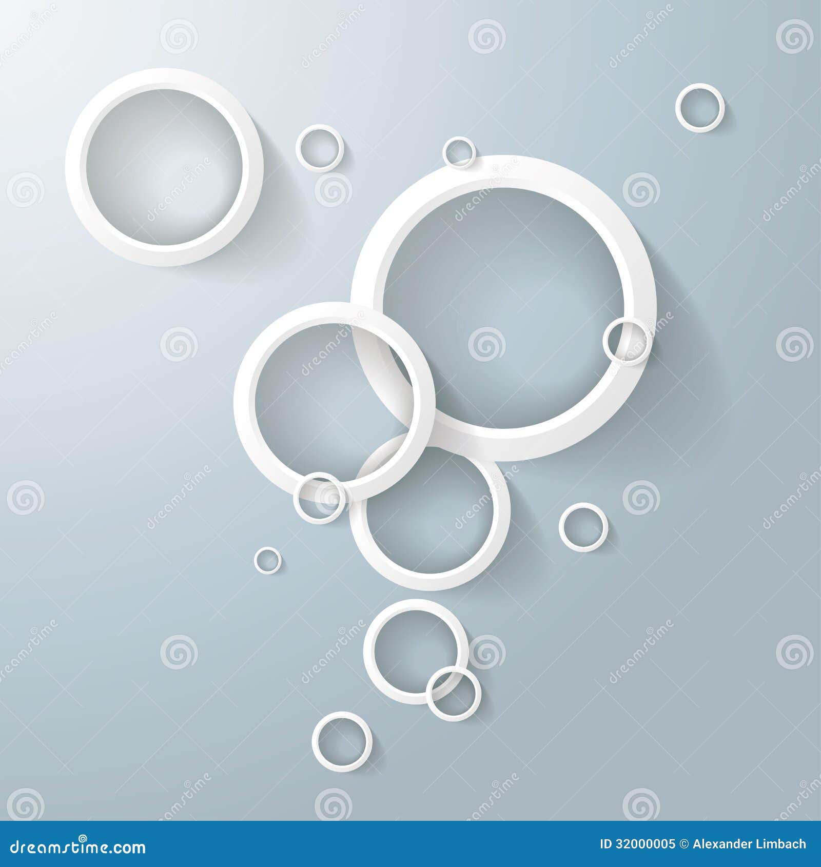 Ring Of Air Bubbles Deep Underwater. Royalty-Free Stock Photography ...