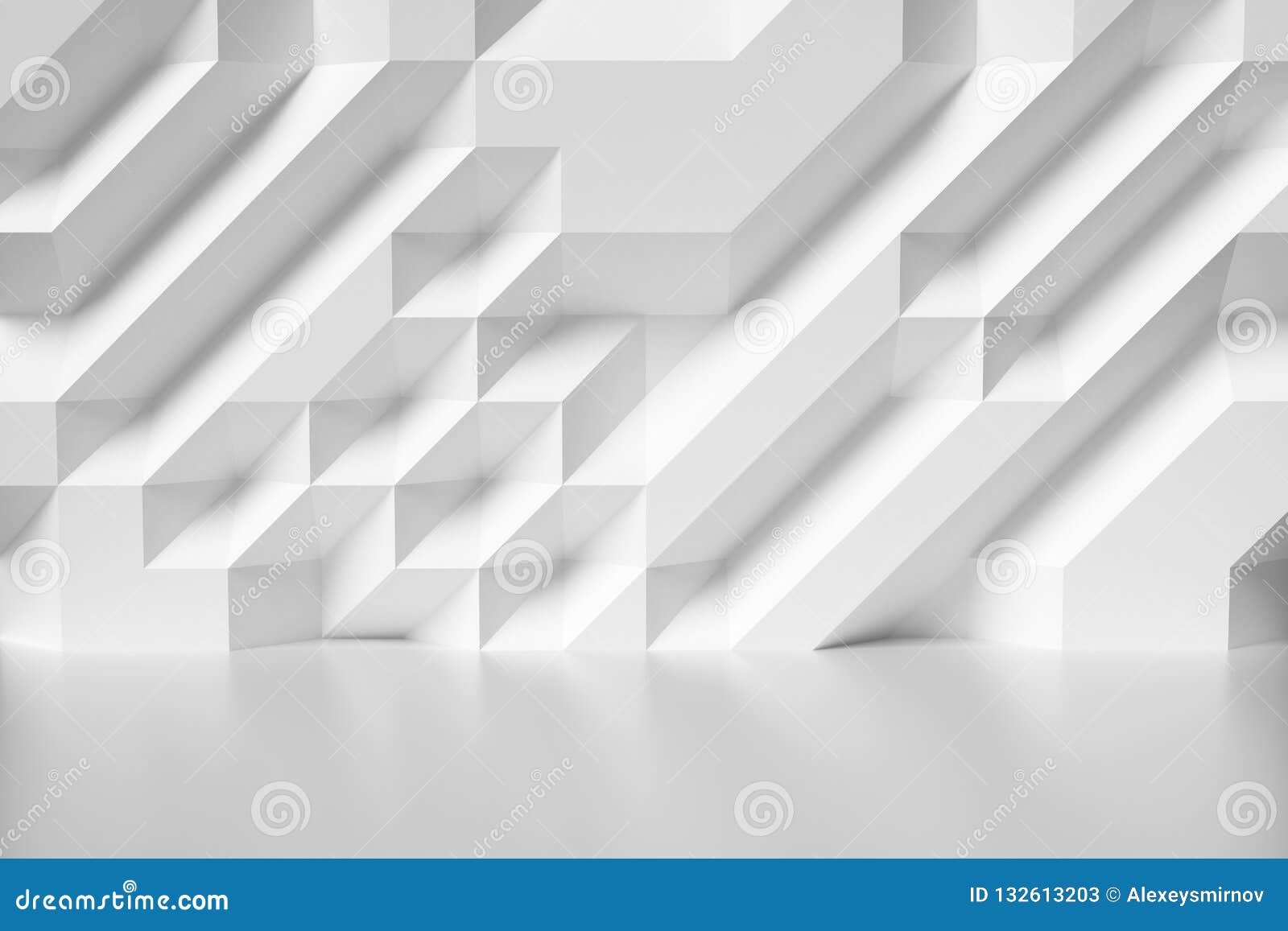 Abstract White Room Wall, Colorless Illustration Stock Illustration ...