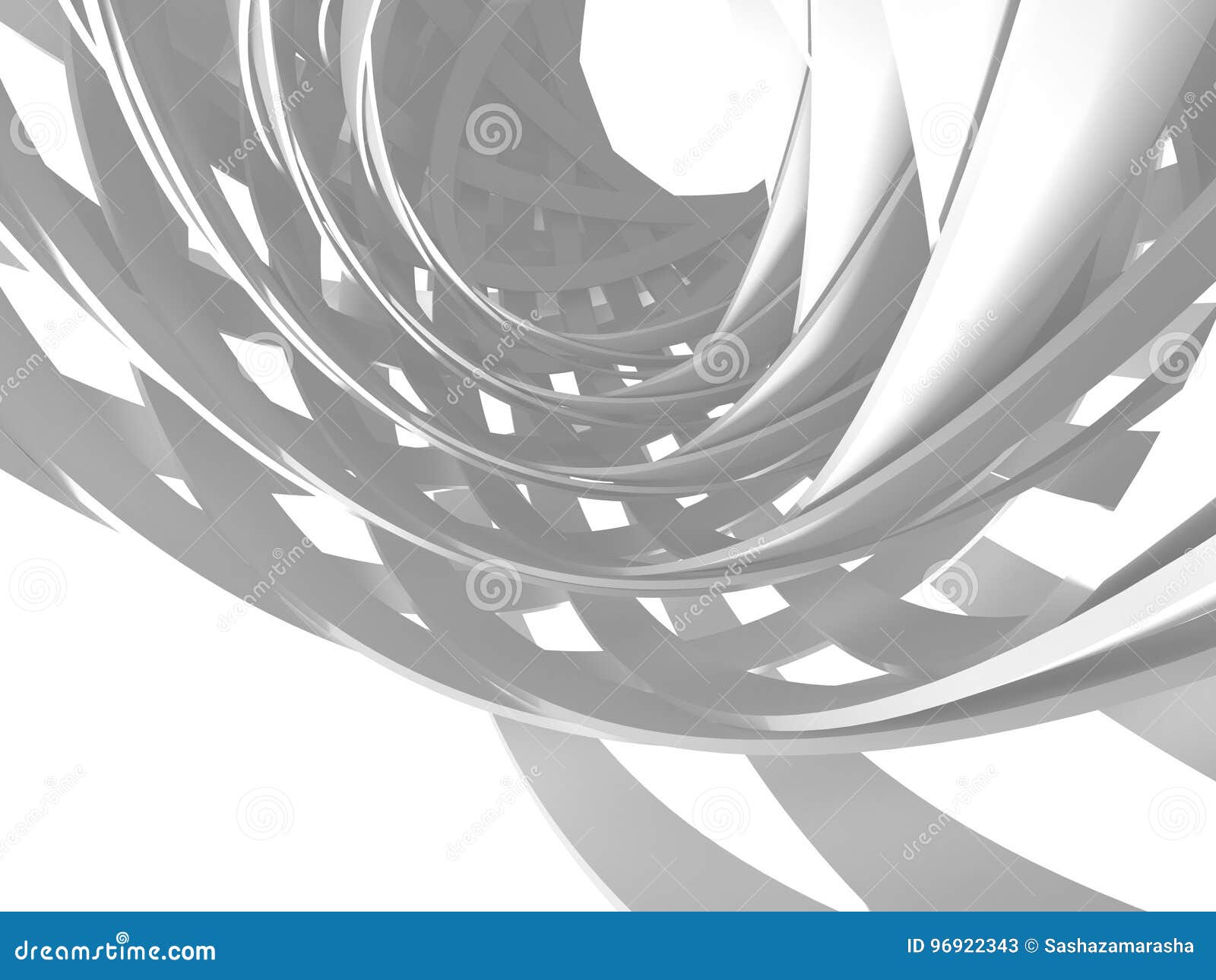 Abstract White Round Circles Pattern Background Stock Illustration ...