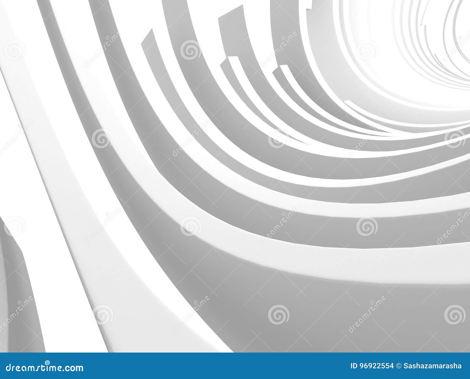 Abstract White Round Circles Pattern Background Stock Illustration ...