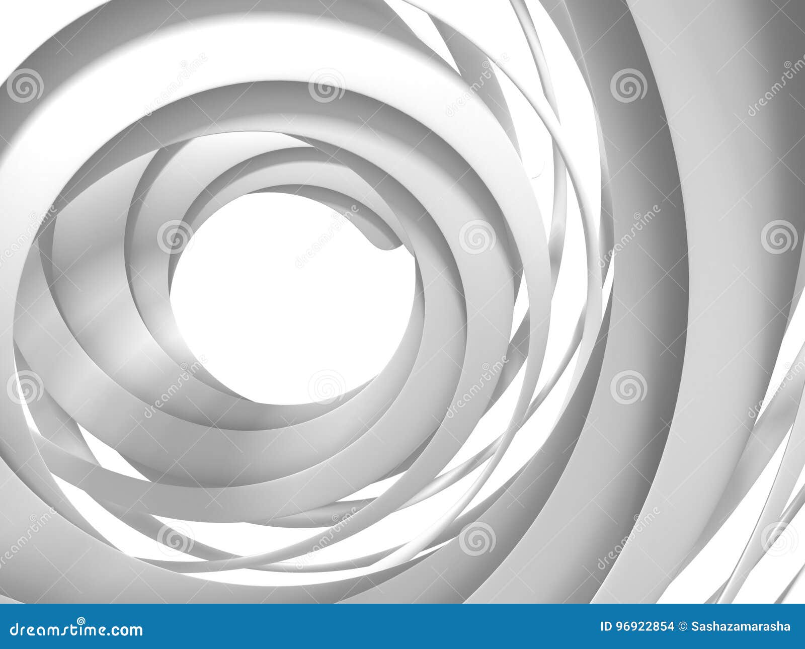 Abstract White Round Circles Pattern Background Stock Illustration ...