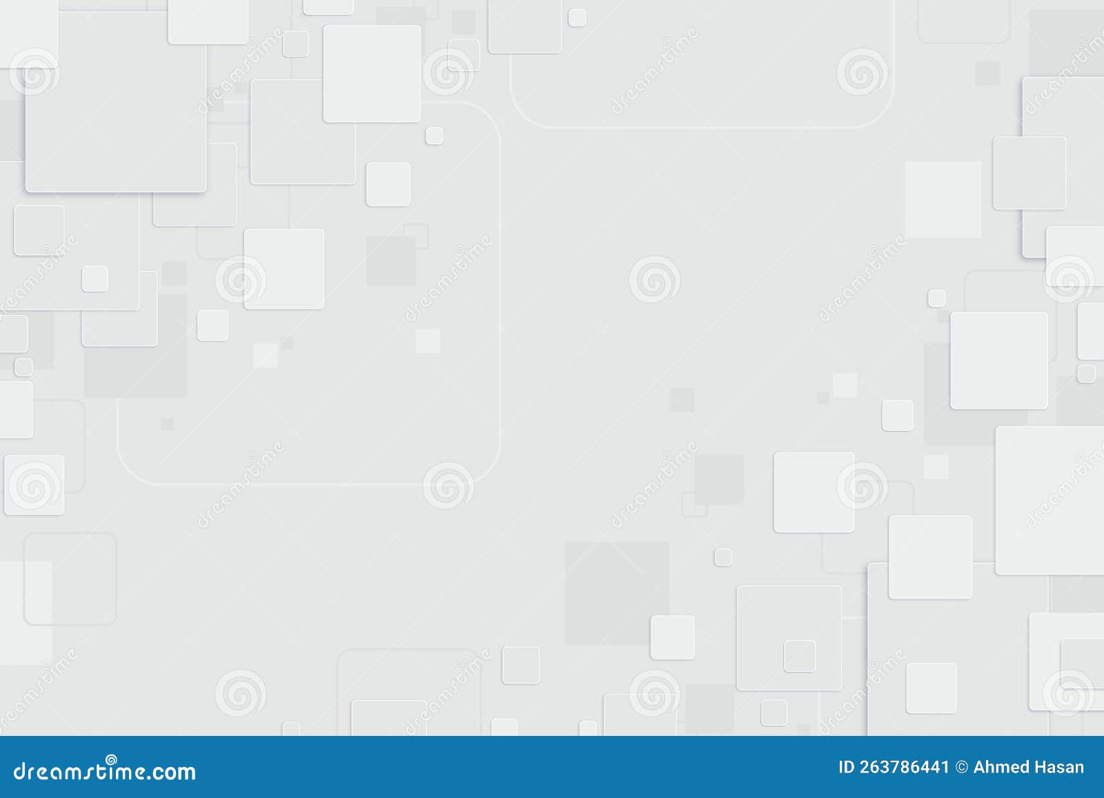 Abstract White Shapes Background Free Stock Illustration - Illustration ...