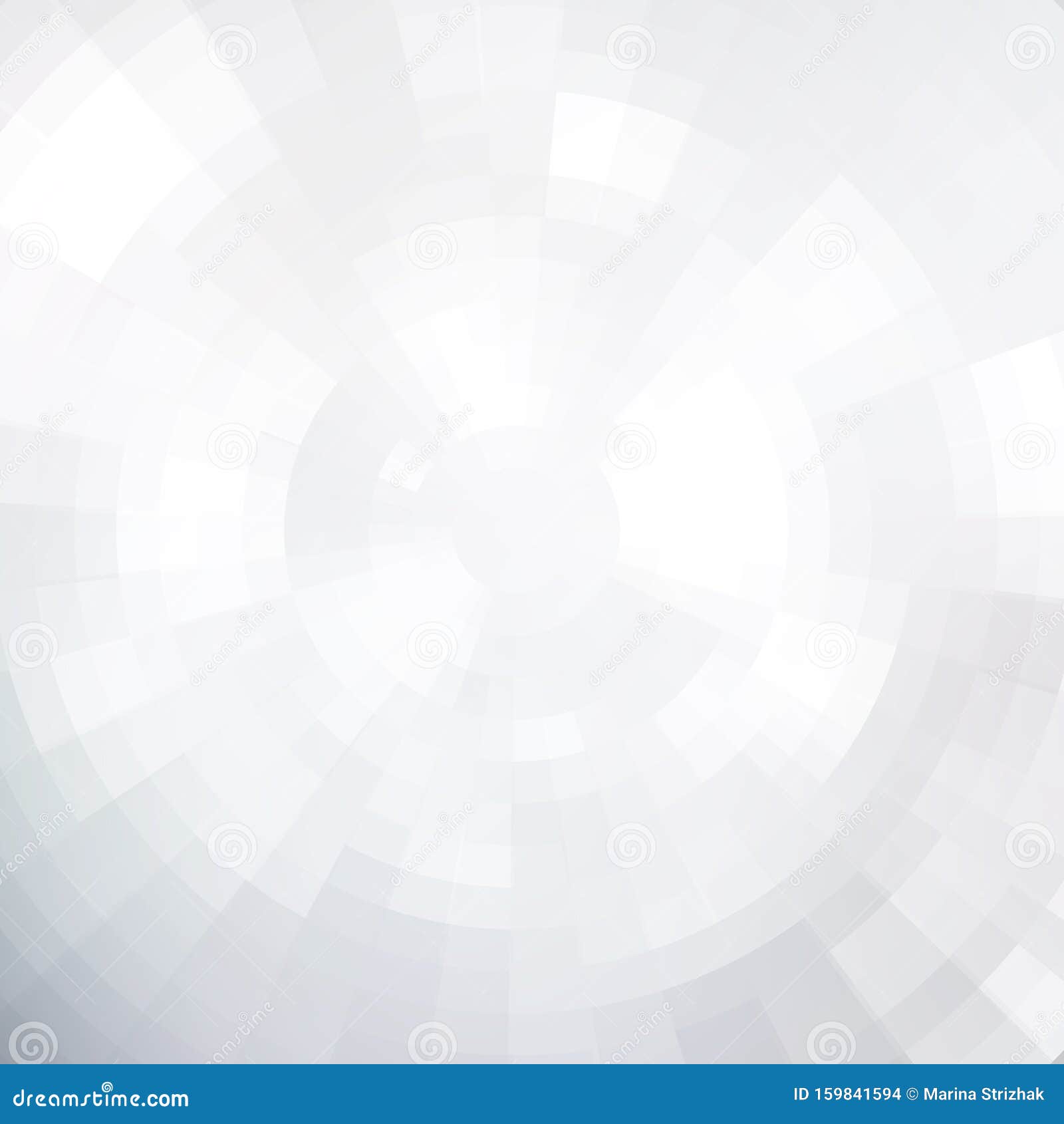 Abstract White Shiny Concentric Mosaic Vector Background. Stock Vector ... Abstract White Shiny Concentric Mosaic Vector Background. Stock Vector ...