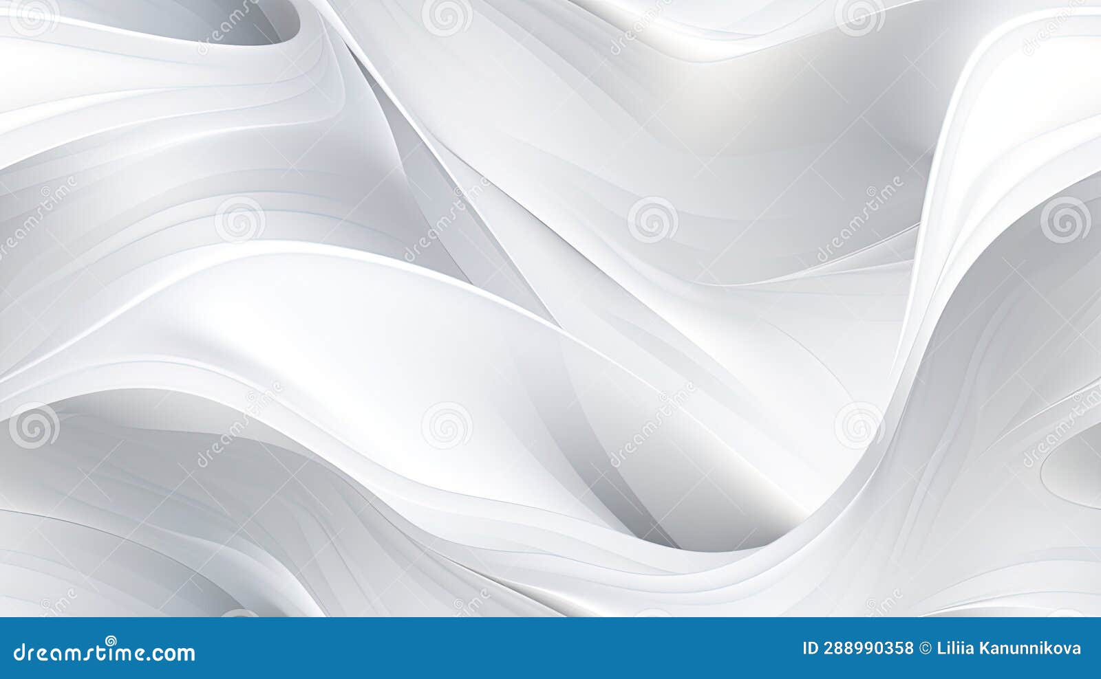 An Abstract White and Silver Light Pattern with a Gradient of Gray ...