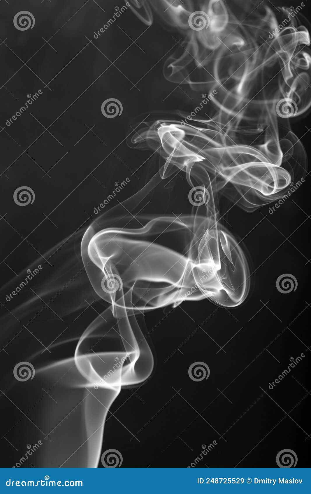 Abstract white smoke stock image. Image of swirl, abstract - 248725529