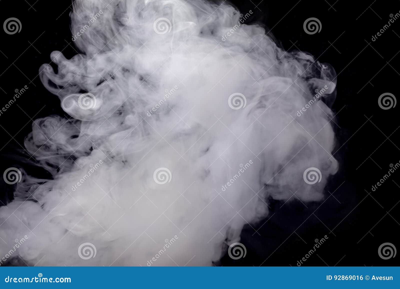Abstract White Smoke Against Dark Background Stock Photo - Image of ...