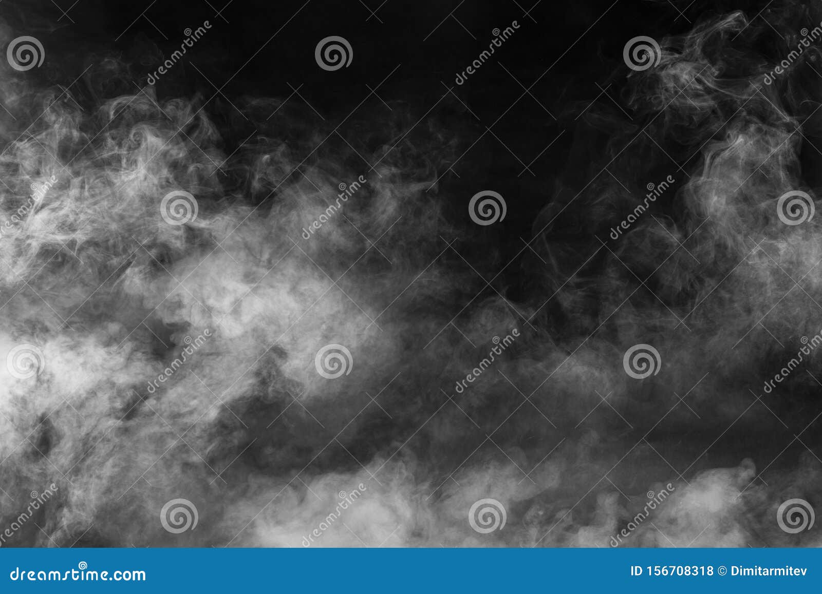 Abstract White Smoke Black Background Stock Photo - Image of enchanting ...