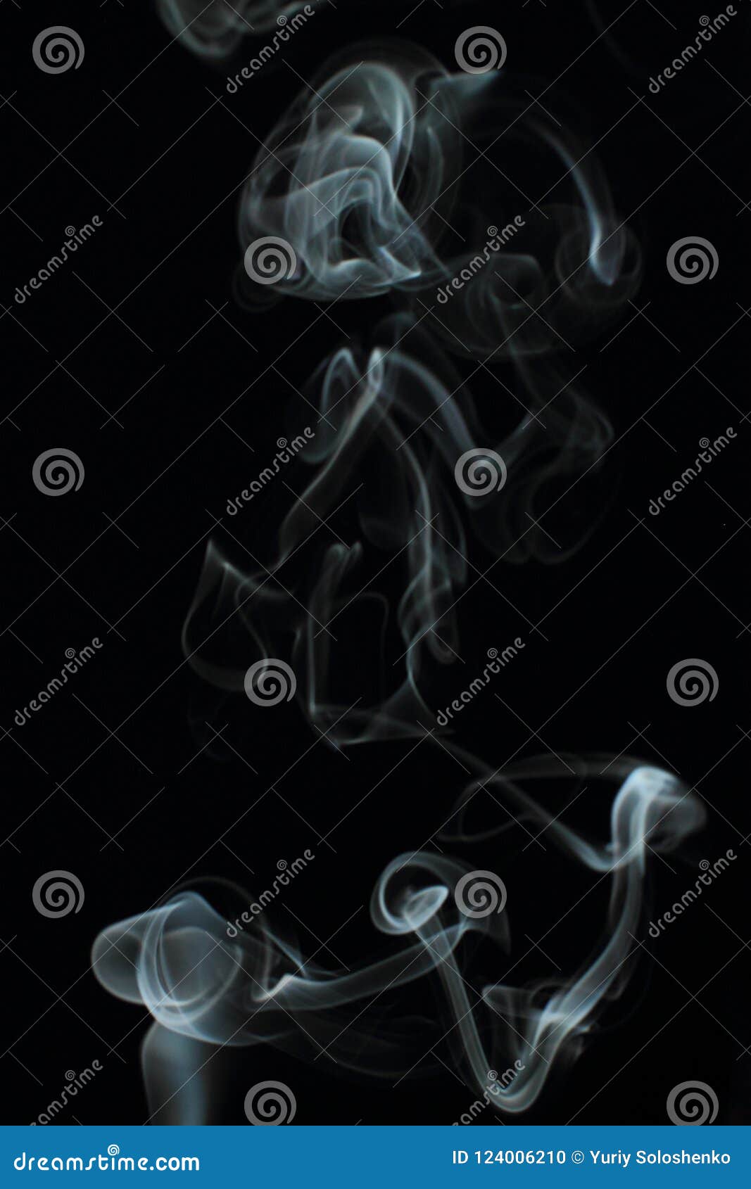 Abstract White Smoke Texture on Black Background Stock Photo - Image of ...