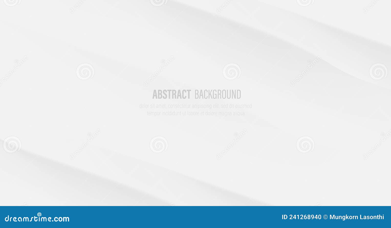 Abstract White Smooth Clean Waves Background. Vector Illustration Stock ...