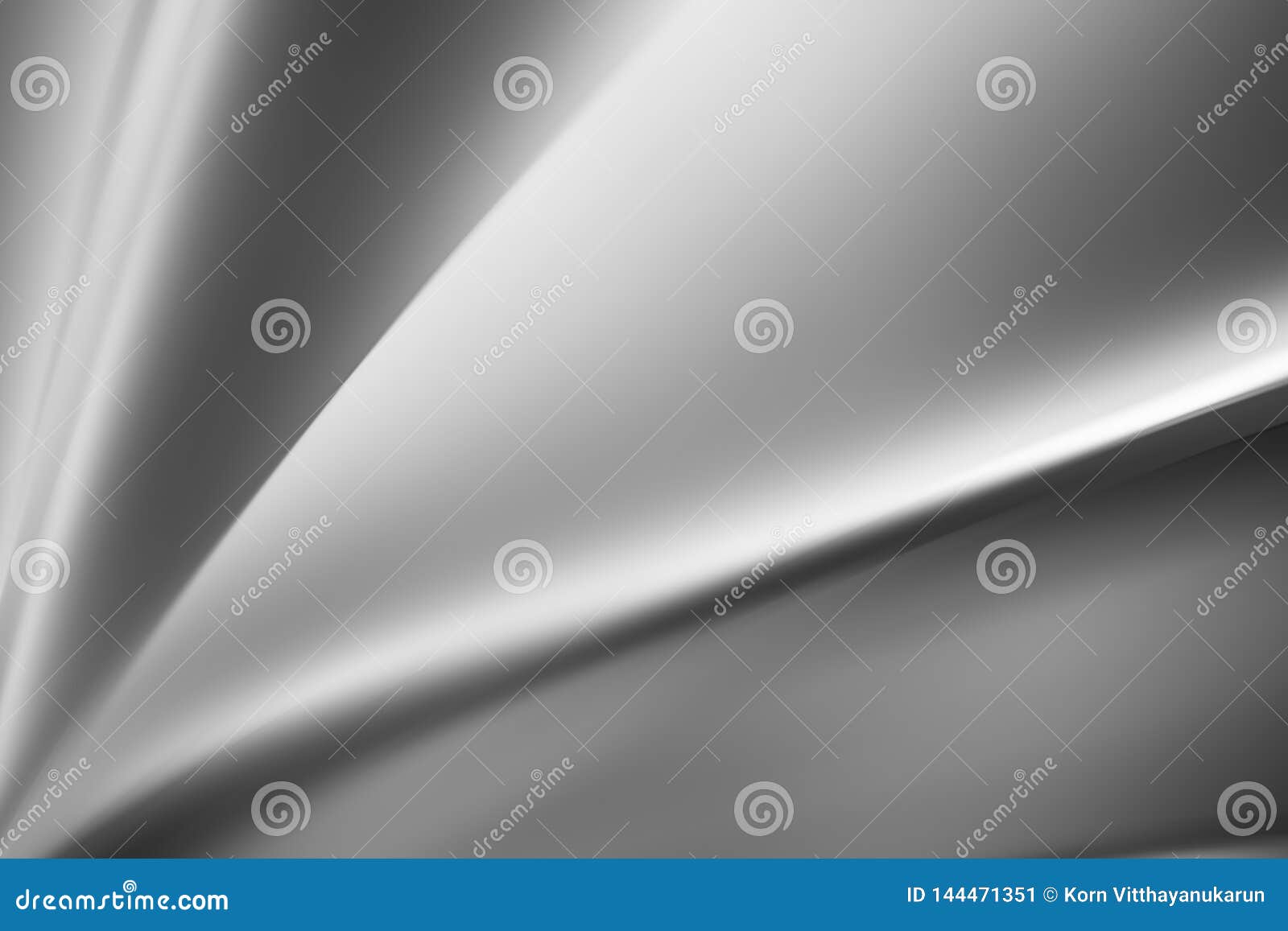 Abstract White Smooth Fold Wave of Shade and Shadow Gradients Stock ...