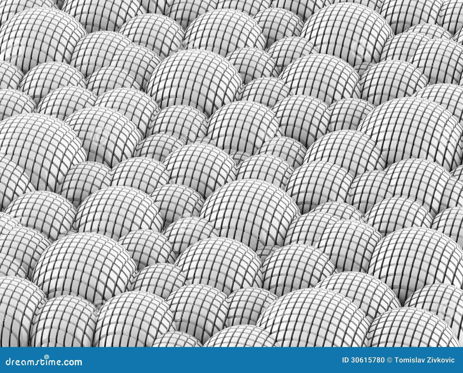 Abstract White Spheres Background Stock Illustration - Illustration of ...