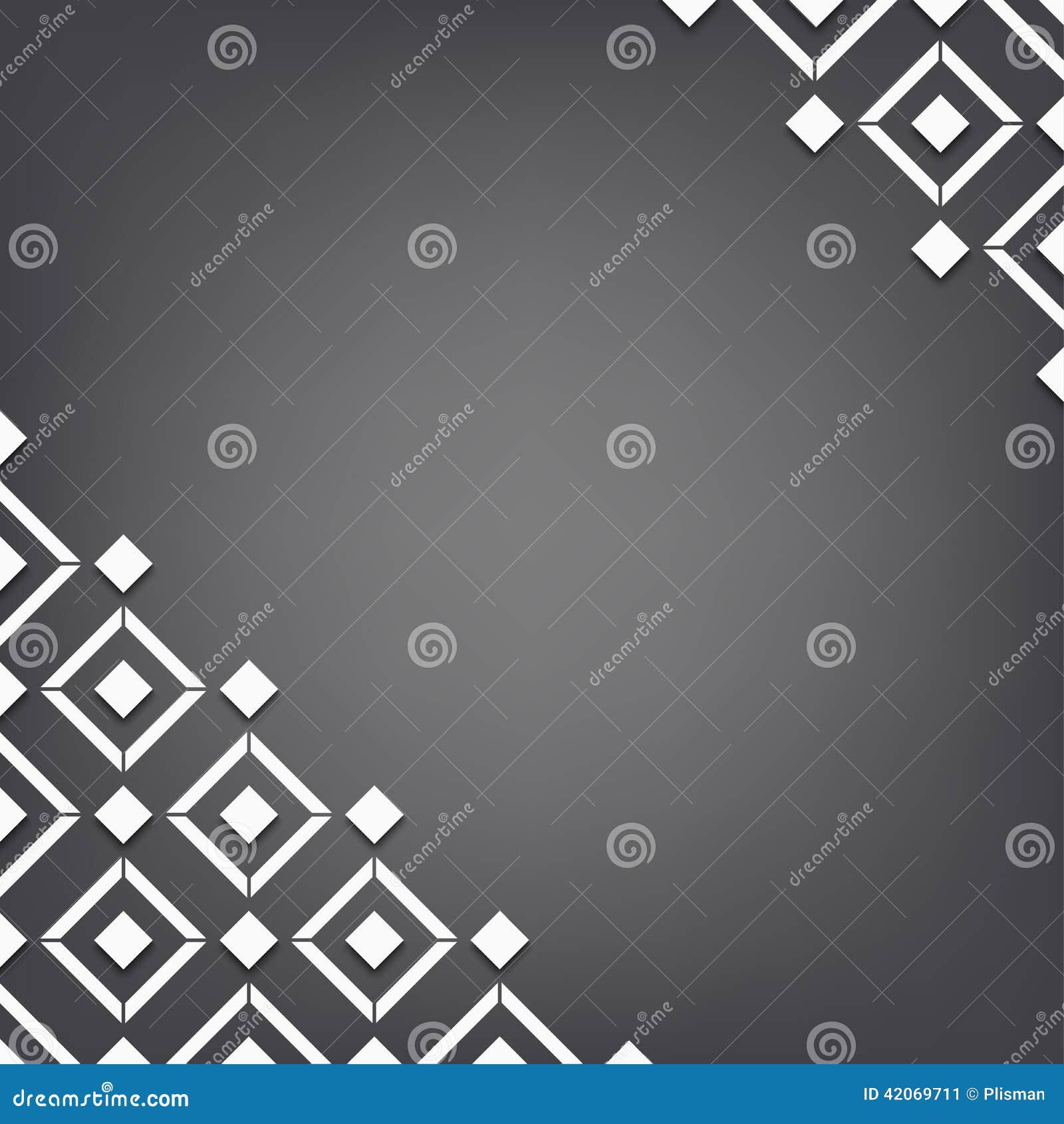 Abstract White Square Background Stock Vector - Illustration of square ...
