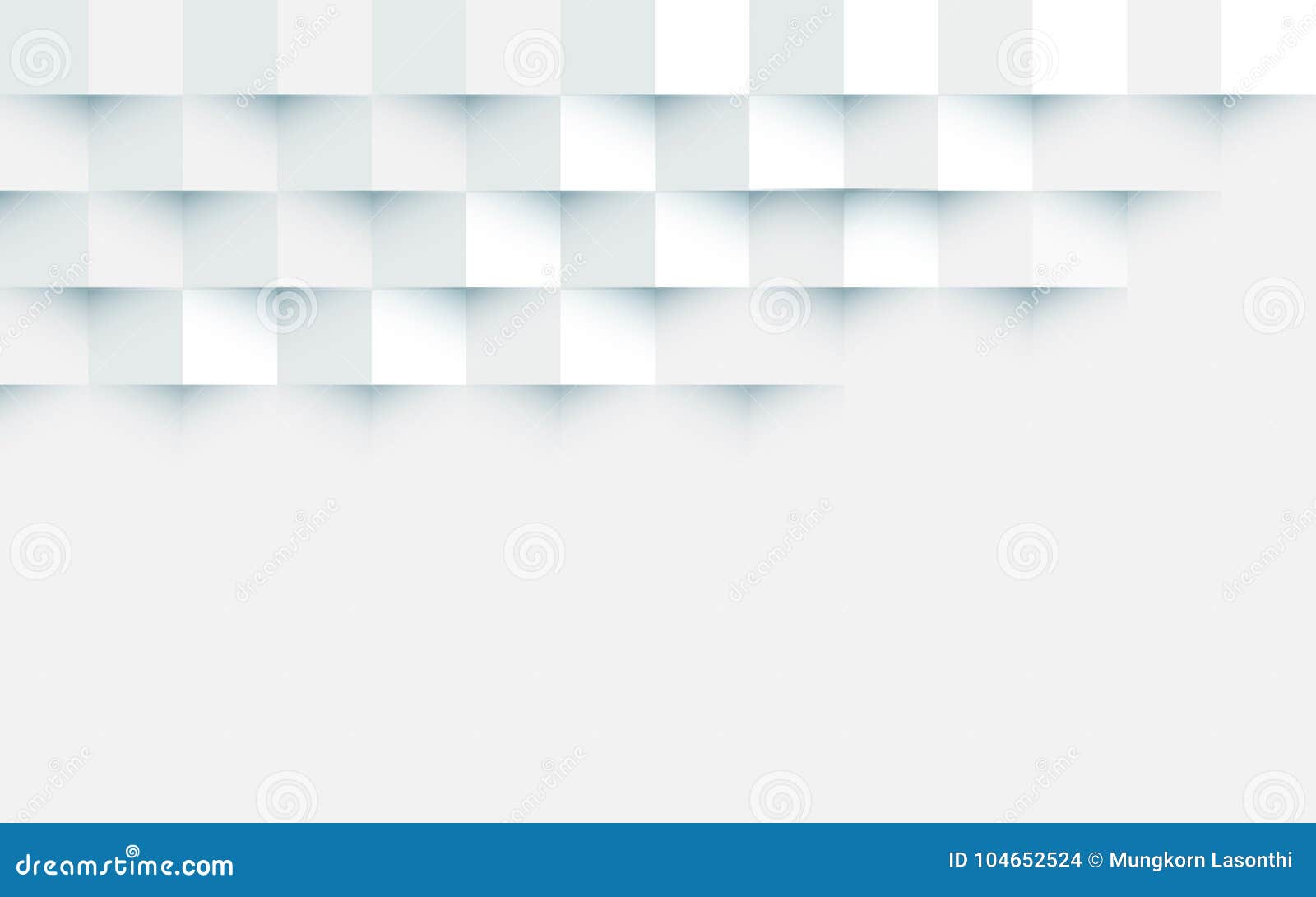 Abstract White Squares Repeating Background Stock Vector - Illustration ...