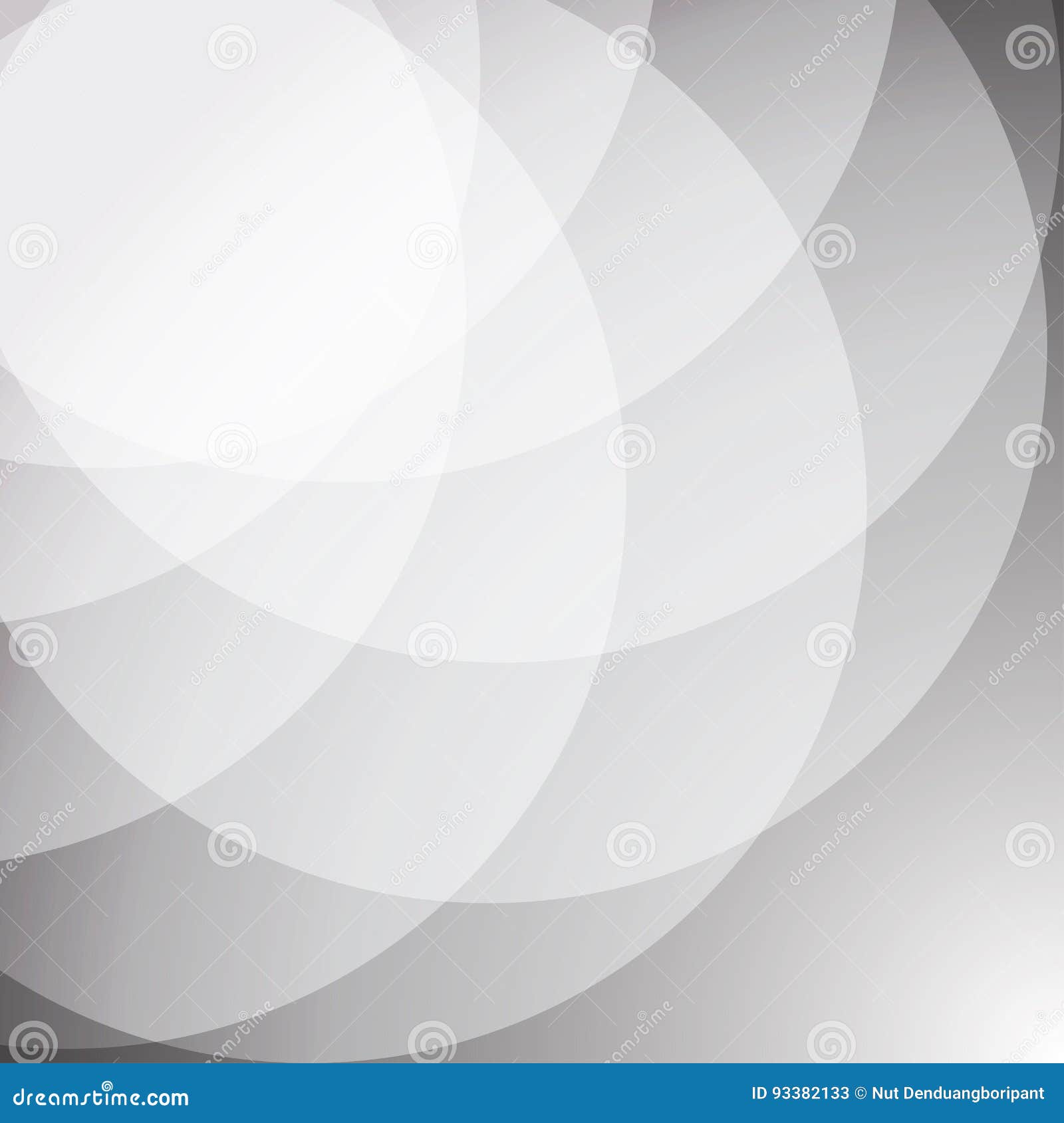 Abstract White Stack Circle Background Stock Vector - Illustration of ...