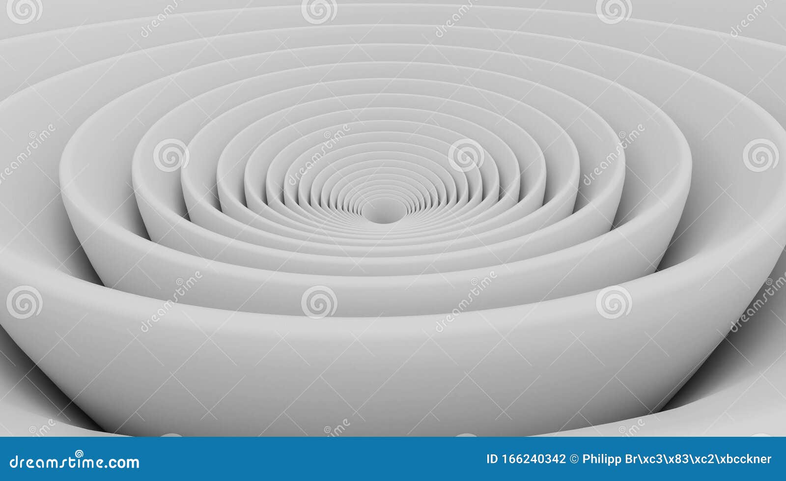 Abstract White Swirl Background 3d Illustration Render Stock ...