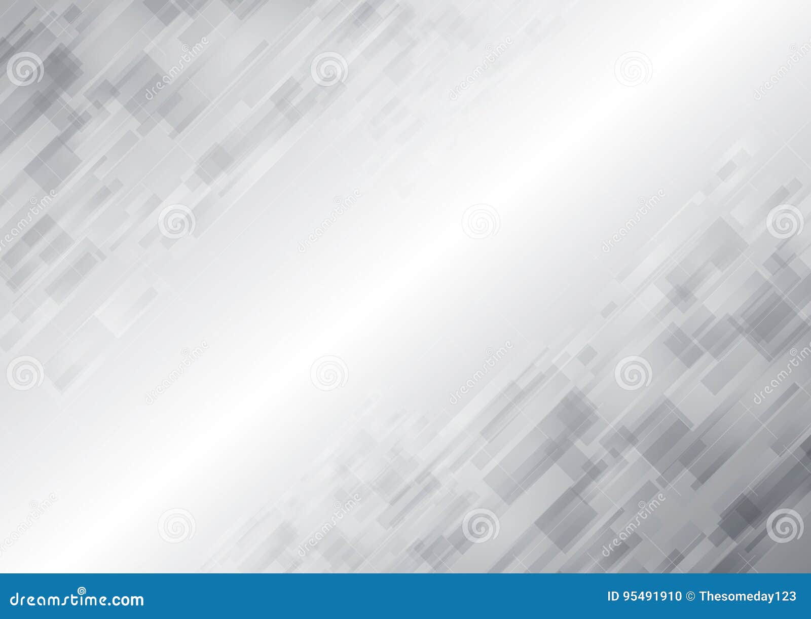Abstract White Technology New Future Background Stock Vector ...