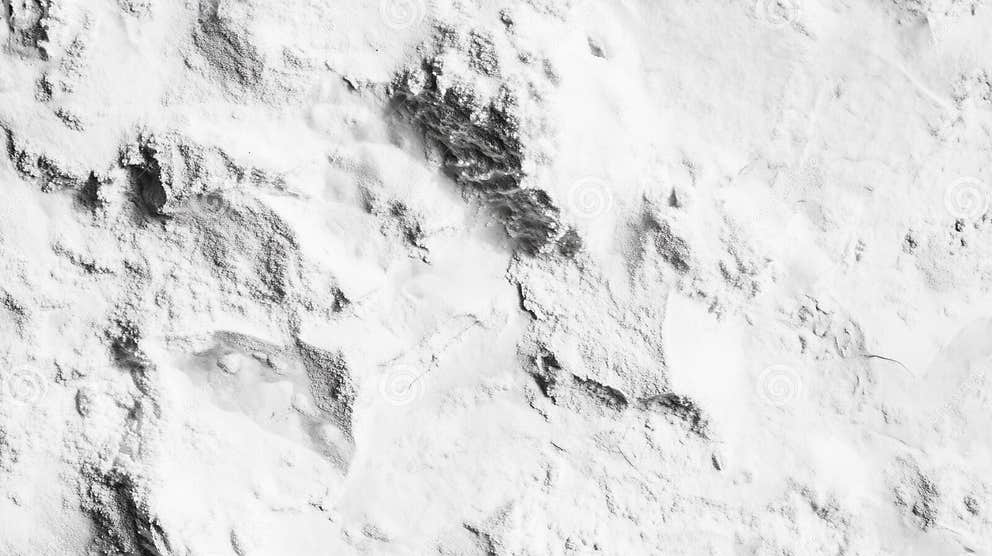 Abstract White Texture Resembling Snow or Sand Formations Stock ...