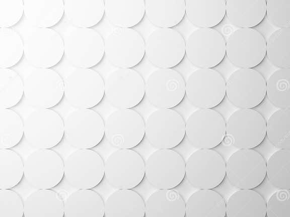 Abstract White Texture with Round Elements Stock Image - Image of ...
