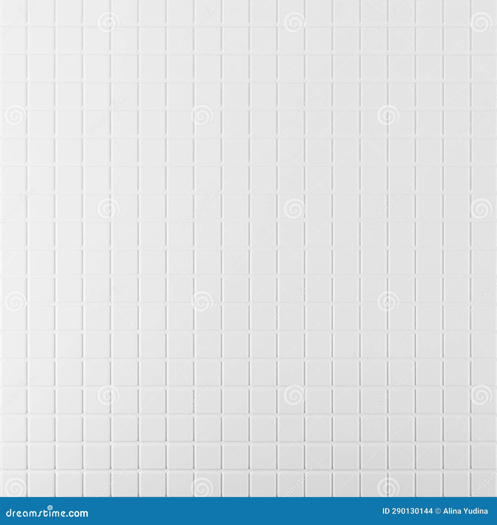 Abstract White Tiny Square Ceramic Tiles As Texture, Top View ...