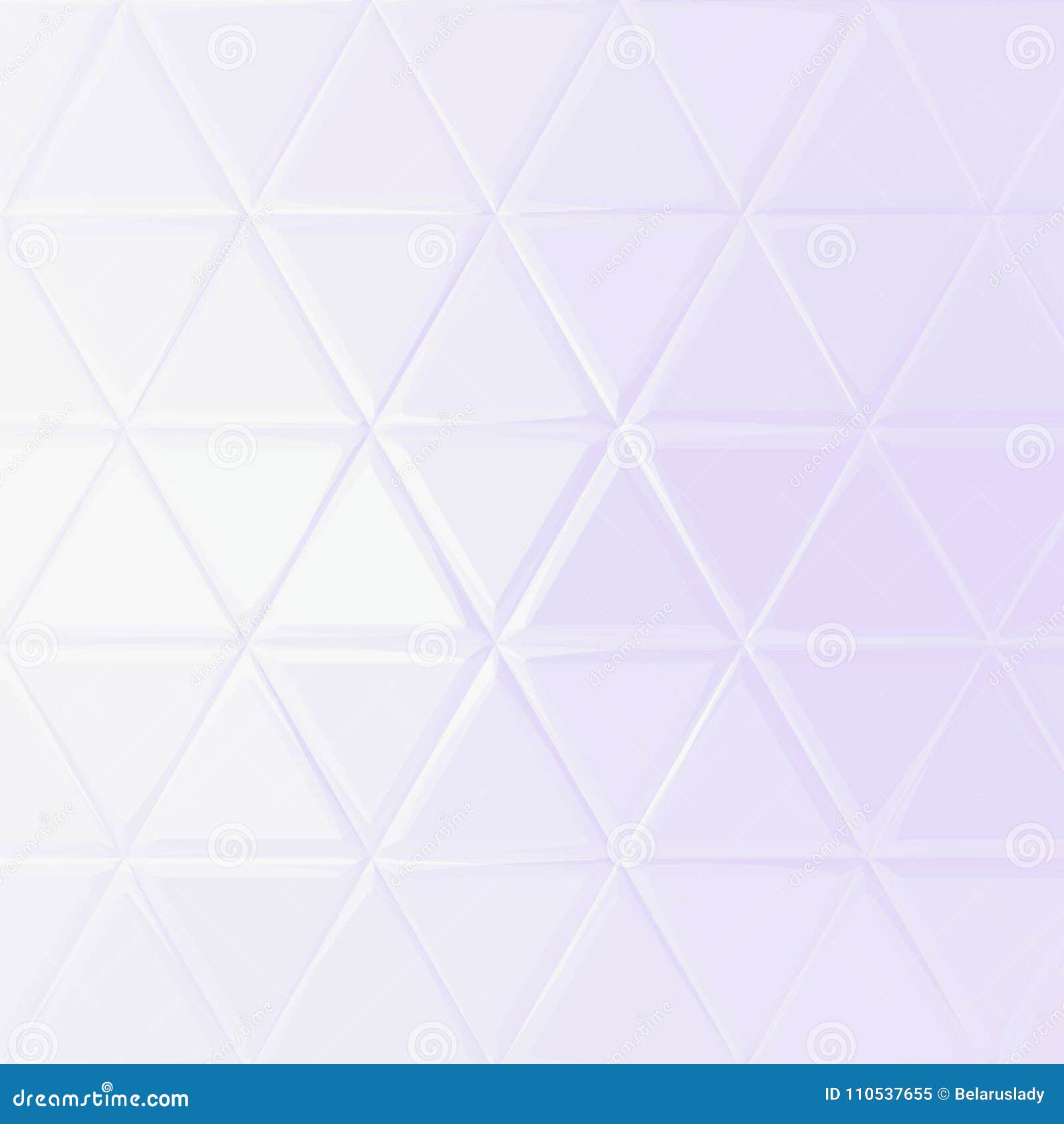 Abstract White Triangle Polygonal Background, White Geometric ...