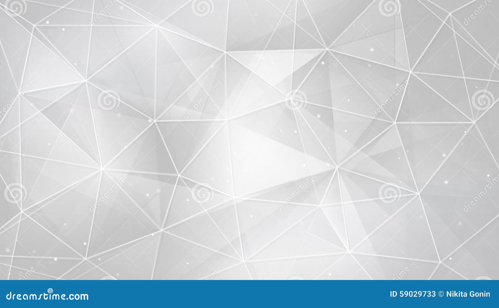 Abstract White Triangles and Lines Background Stock Illustration ...
