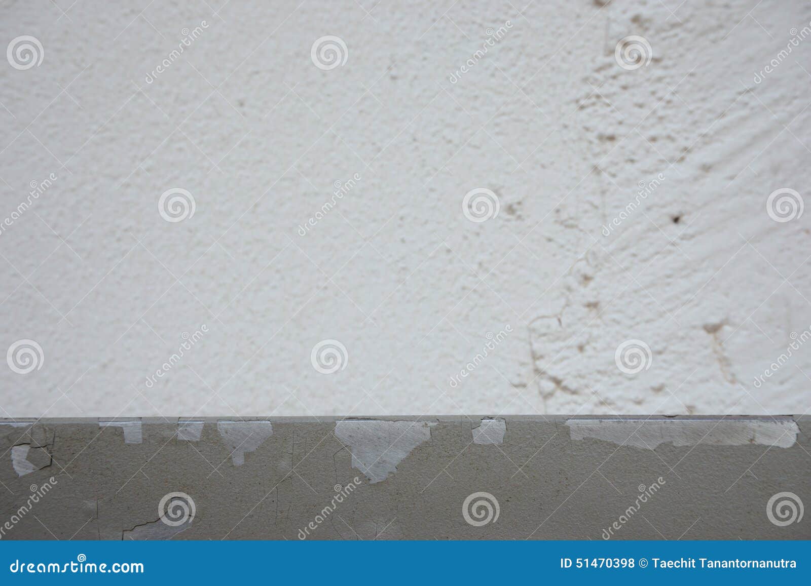 Abstract White Wall with the Cracking of Powder Coating Stock Photo ...