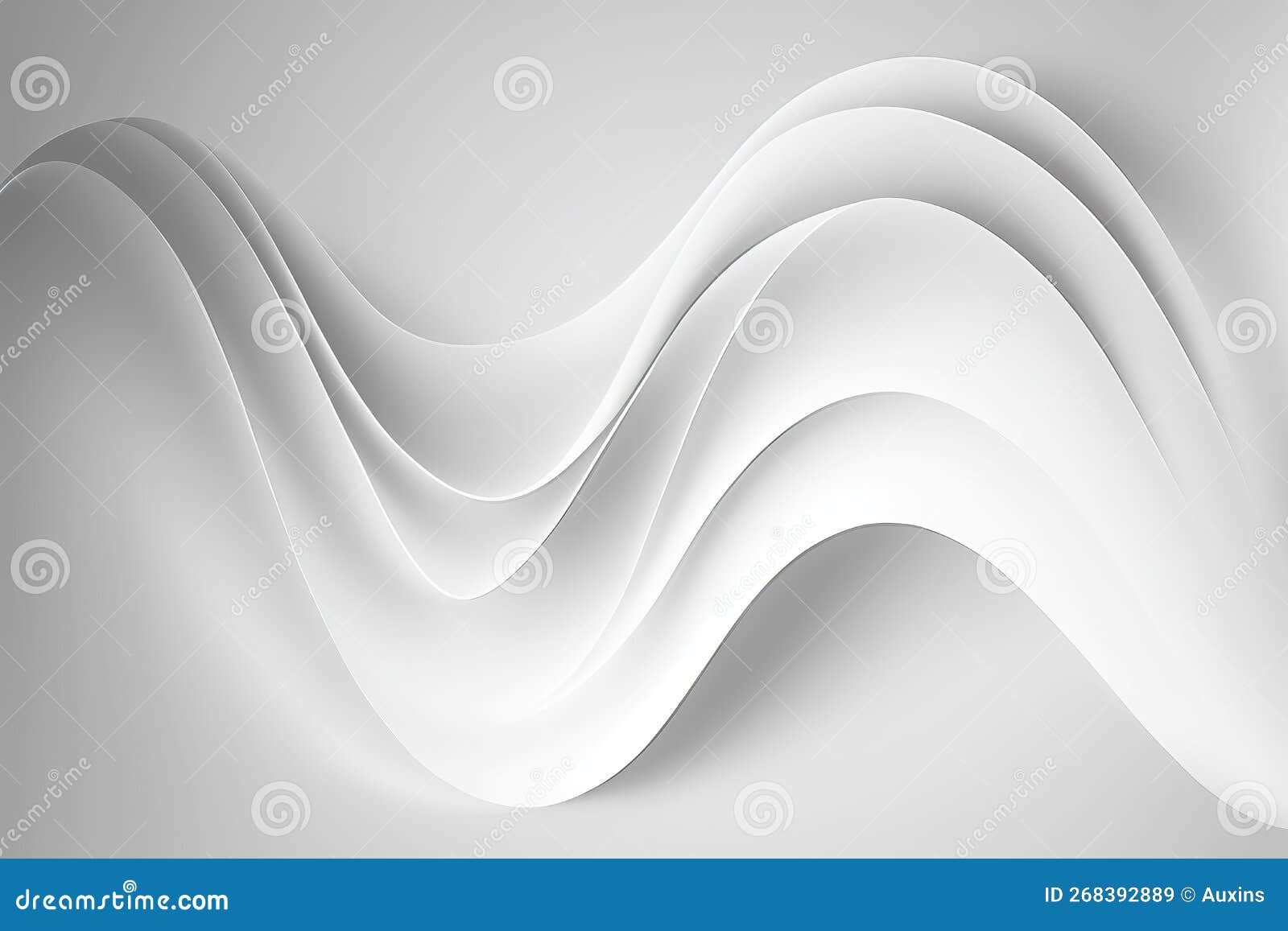 Abstract White Wave Background. White Graphic Line Wallpaper Created ...