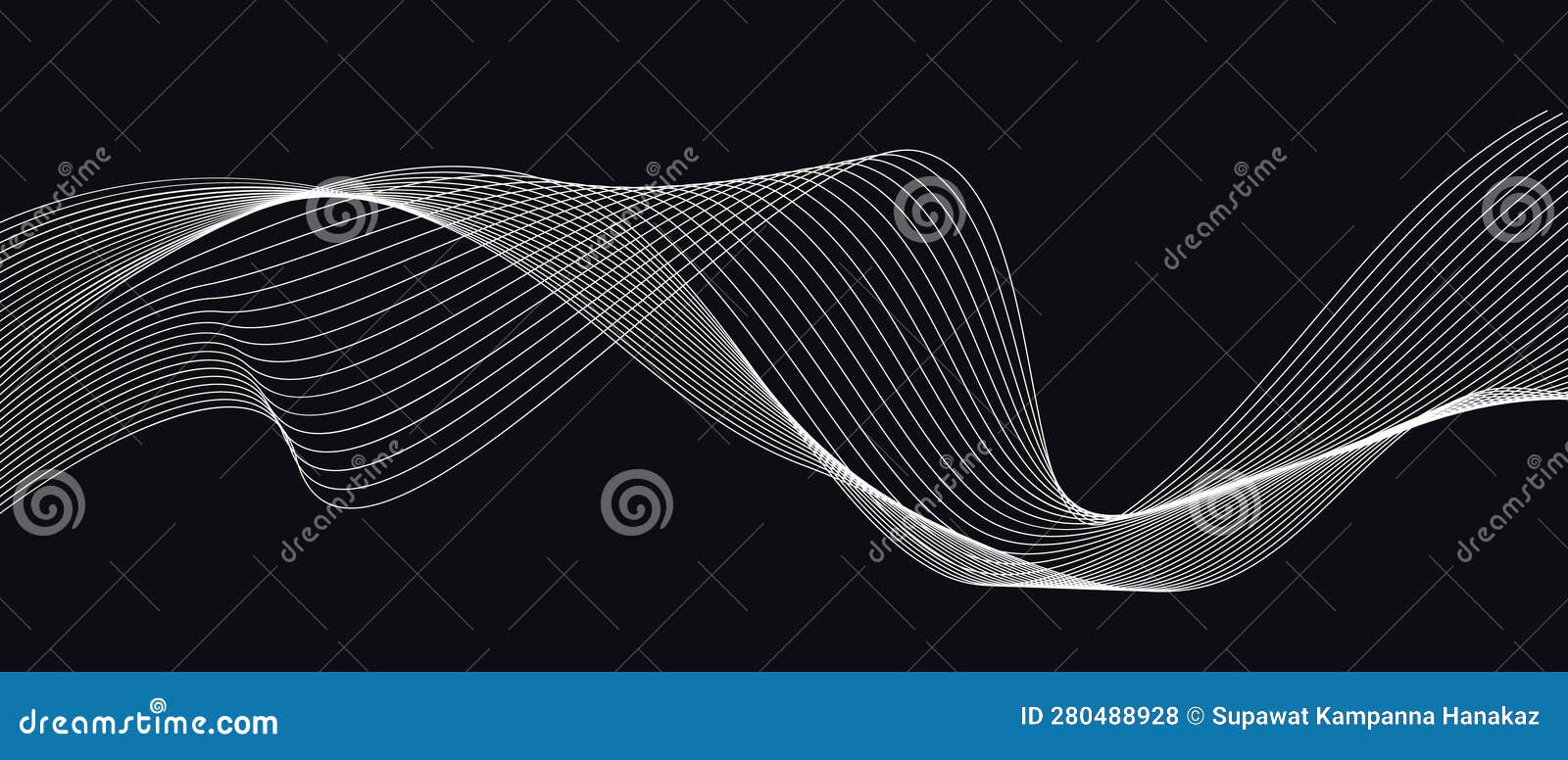 Abstract White Wave Background Vector Illustration Stock Illustration ...