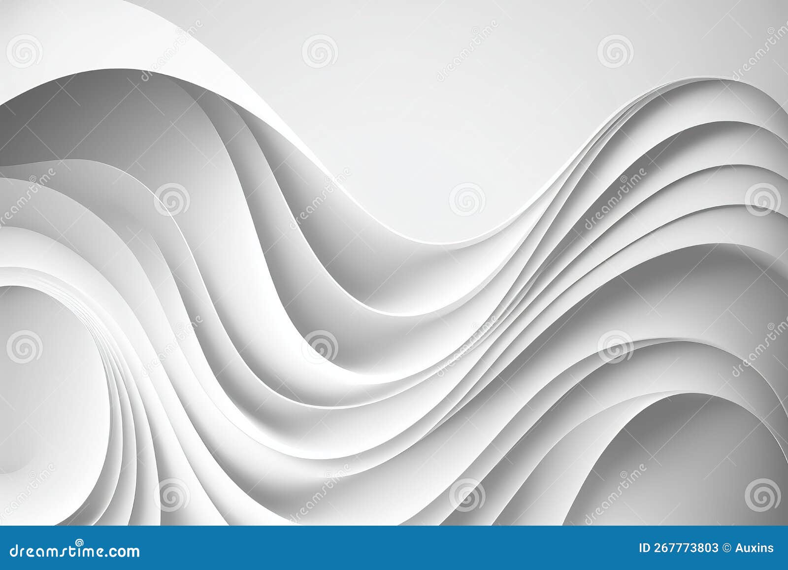 Abstract White Wave Background. White Graphic Line Wallpaper Created ...